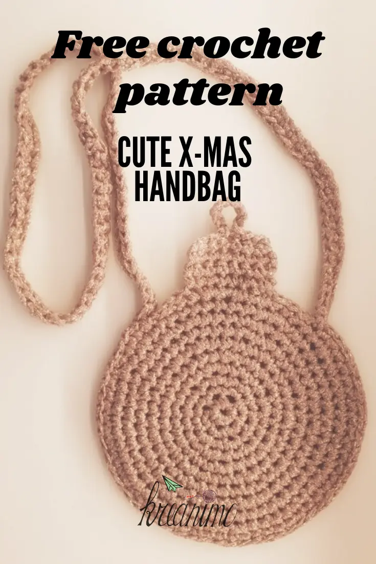 Christmas handbag pattern for children - Kreanimo