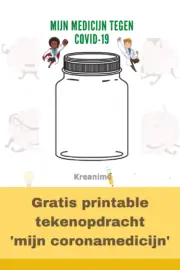 Creatieve verwerking: Mijn coronamedicijn. - Kreanimo